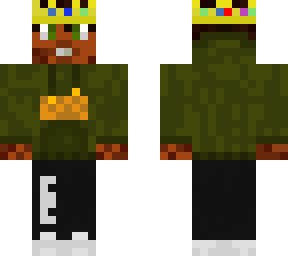 Techno crown indo | Minecraft Skin