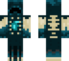 Warden skin | Minecraft Skin