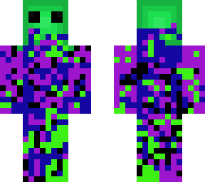 corrupted slime | Minecraft Skin