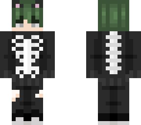 skeleton y2k emo | Minecraft Skins