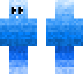 gradient blue guy | Minecraft Skin