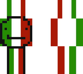 Italian Flag Dream Minecraft Skins