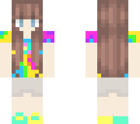 Neon Blue Minecraft Skins