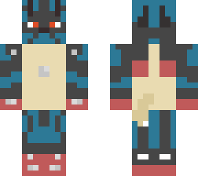 Lucario Minecraft Skins