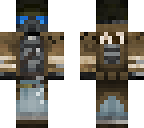 NCR Ranger (Blue visor) | Minecraft Skin