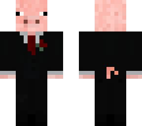 pig in a suit | Minecraft Skins