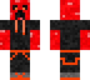Red Creeper Minecraft Skins