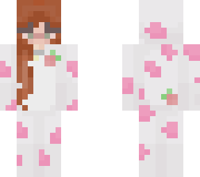 strawberry cow | Minecraft Skin