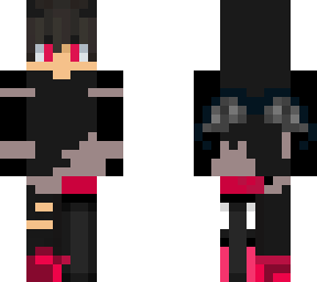 Black demon | Minecraft Skin