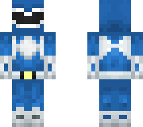 Blue Power Ranger! | Minecraft Skin