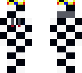 Checkered king | Minecraft Skin