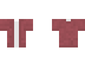 Dark Red Shirt. (Template) | Minecraft Skin