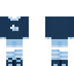 Feeling Blue? [Outfit Base] | Minecraft Skin