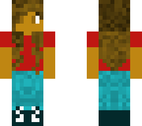 Forever Nenaa ready for gaming | Minecraft Skin