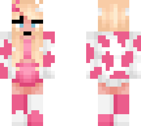 Magan The Pink Cow Girl | Minecraft Skin