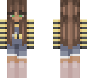 overalls bee | Minecraft Skins