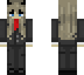 girl in suit | Minecraft Skins