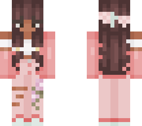 Pastel Pink Minecraft Skins