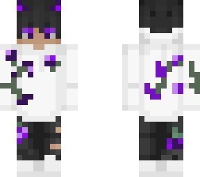 purple demon boy | Minecraft Skins