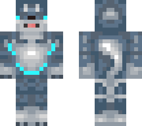 blue robot | Minecraft Skins