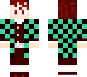 Kamado Tanjiro Minecraft Skins
