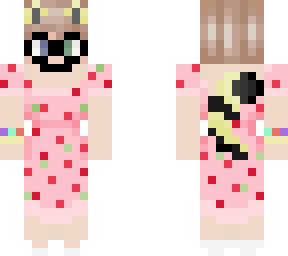 updated Th3_r4t_k1ng in a dress | Minecraft Skin