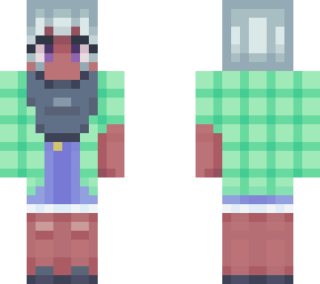 green and purple | Minecraft Skins