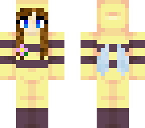 Bee Girl Minecraft Skins