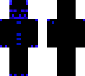 blue demon | Minecraft Skins