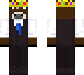 Cow In A Suit Minecraft Skins