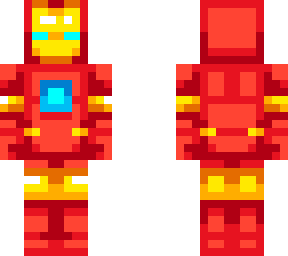 iron man | Minecraft Skins