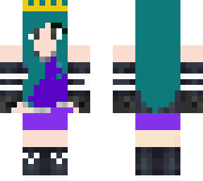 Lunar krew at yhs prom with crown | Minecraft Skin