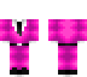 OB - Pink Suit & Black Tie | Minecraft Skin