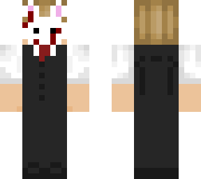 Bunny mask boy | Minecraft Skin