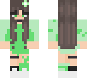 green girl | Minecraft Skins
