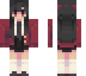red girl | Minecraft Skins