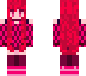 red girl | Minecraft Skins