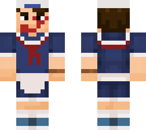 Scuffed Steve "The Hair" Harrington | Minecraft Skin