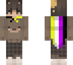 Nonbinary Minecraft Skins