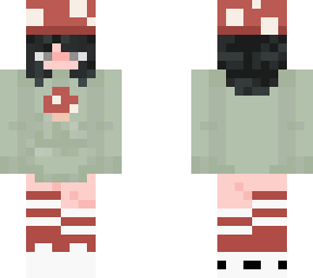 Updated Mushroom Girl Skin | Minecraft Skin