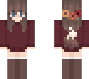 Aika Fox Base | Minecraft Skin