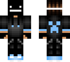 Black mask | Minecraft Skin