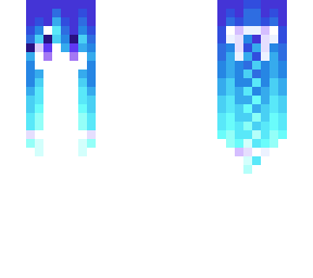 Blue hair base | Minecraft Skin