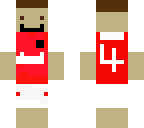 Chazza at Arsenal | Minecraft Skin