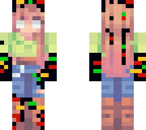 Corrupted alex | Minecraft Skin