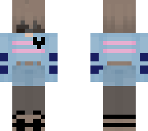 Dark world Frisk | Minecraft Skin