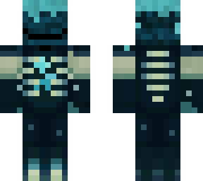 happy warden | Minecraft Skin