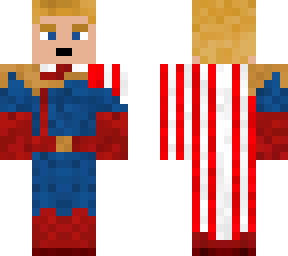 Homelander Minecraft Skins