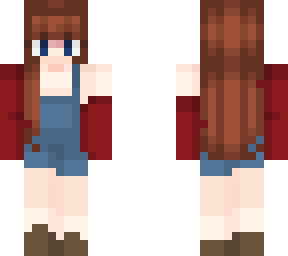 red girl | Minecraft Skins