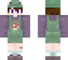 Osumashi Little Boy Frog Hat | Minecraft Skin
